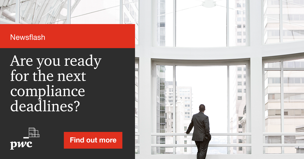 Are you ready for the next compliance deadlines? | News PwC BE